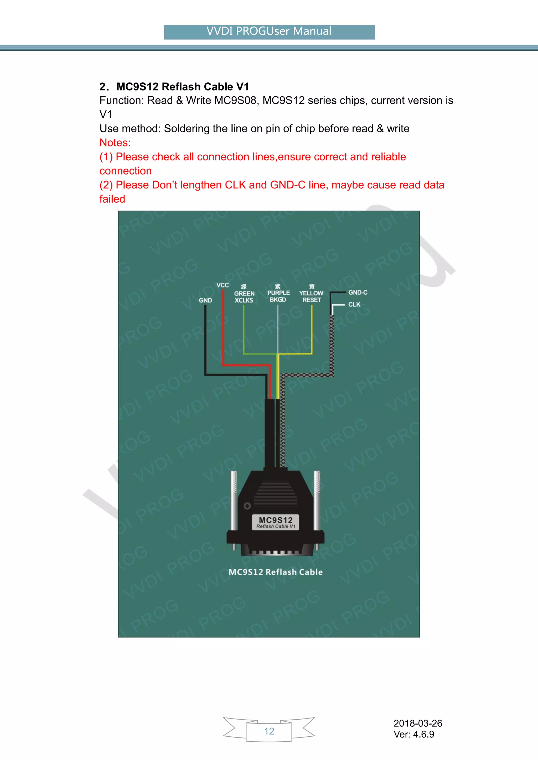 Xhorse Vvdi prog user manual v4.7.7 -obdii365 | PDF