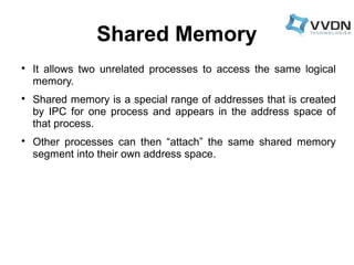 Shared memory and semaphore? And how to use them? An explanation about those system calls. | PPT
