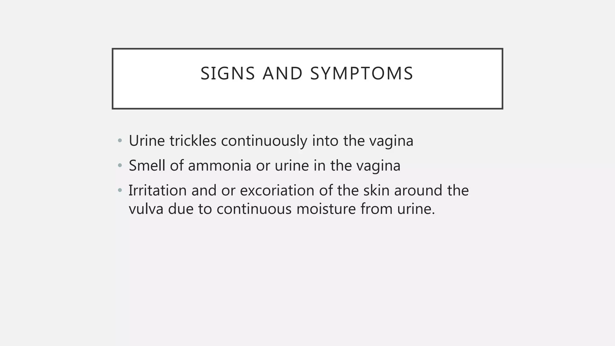Obstetric fistula | PPTX
