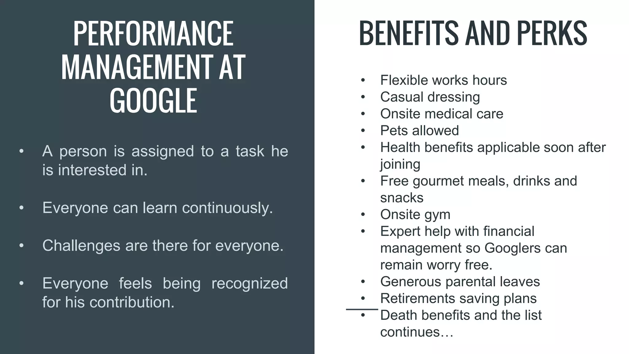 Google Human Resource Management | PPTX