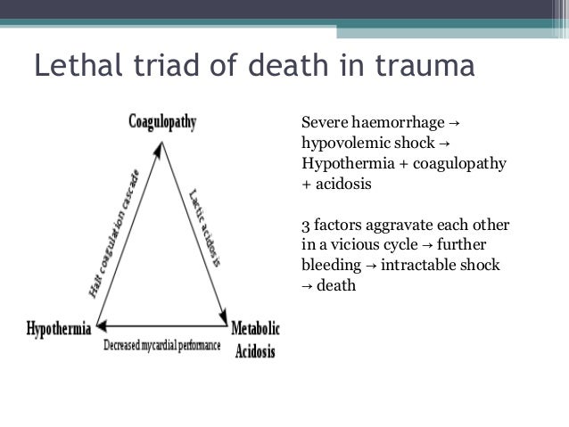 Resuscitation & abdominal trauma