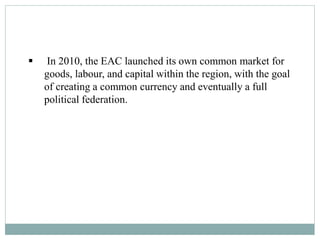 EAC - East African Community | PPTX