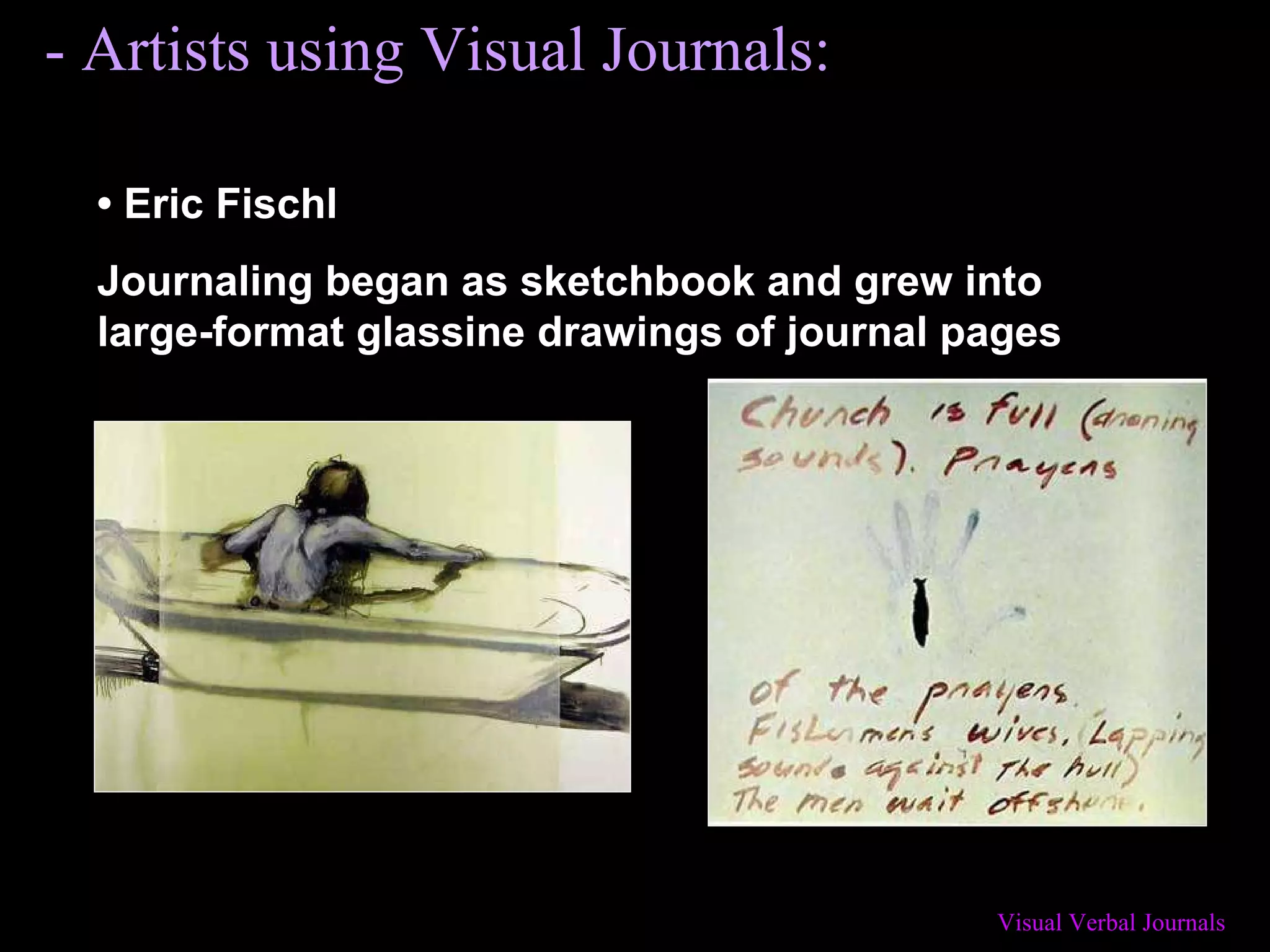 Creating a Visual Verbal Journal! | PPT
