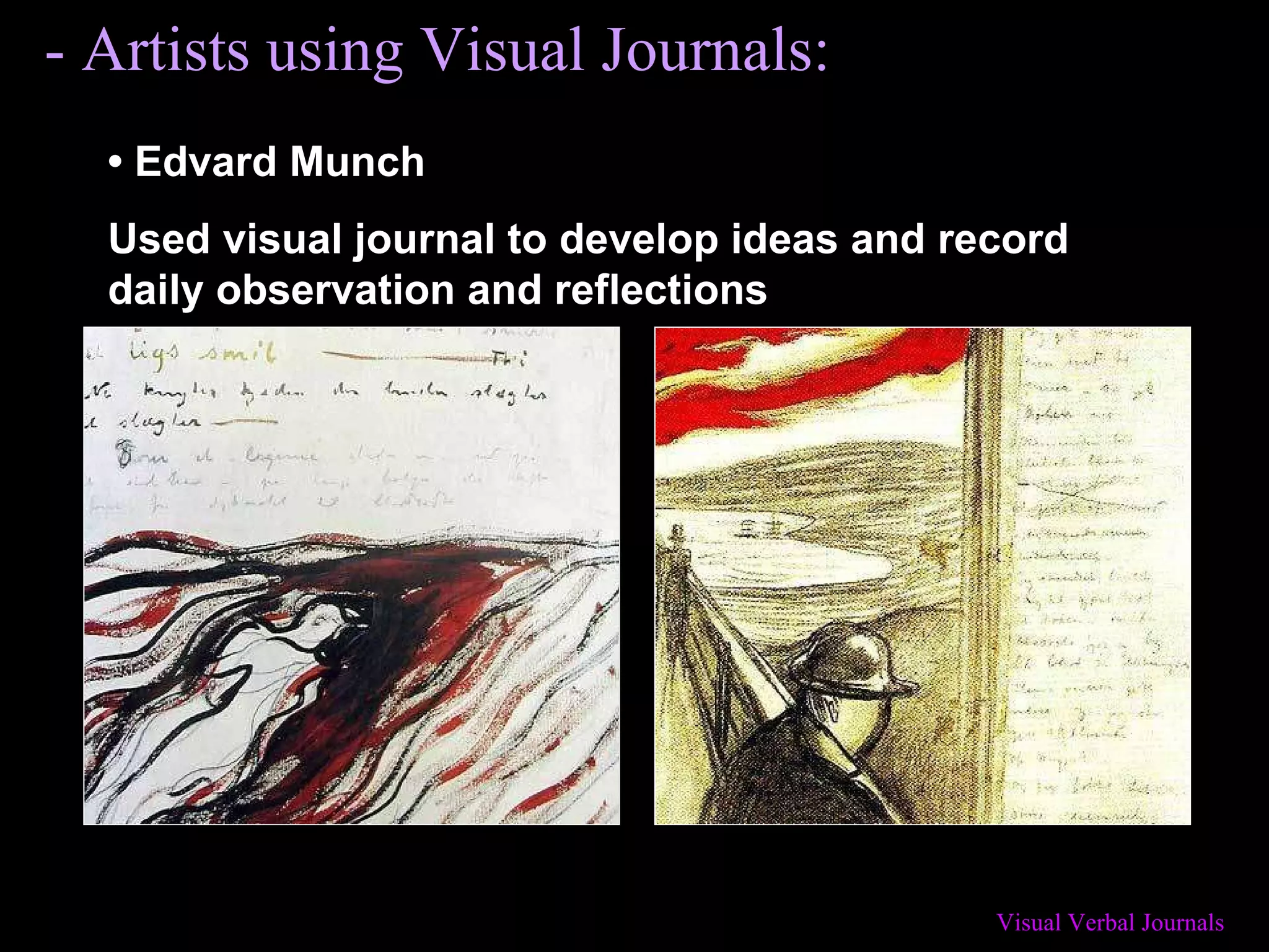Creating a Visual Verbal Journal! | PPT
