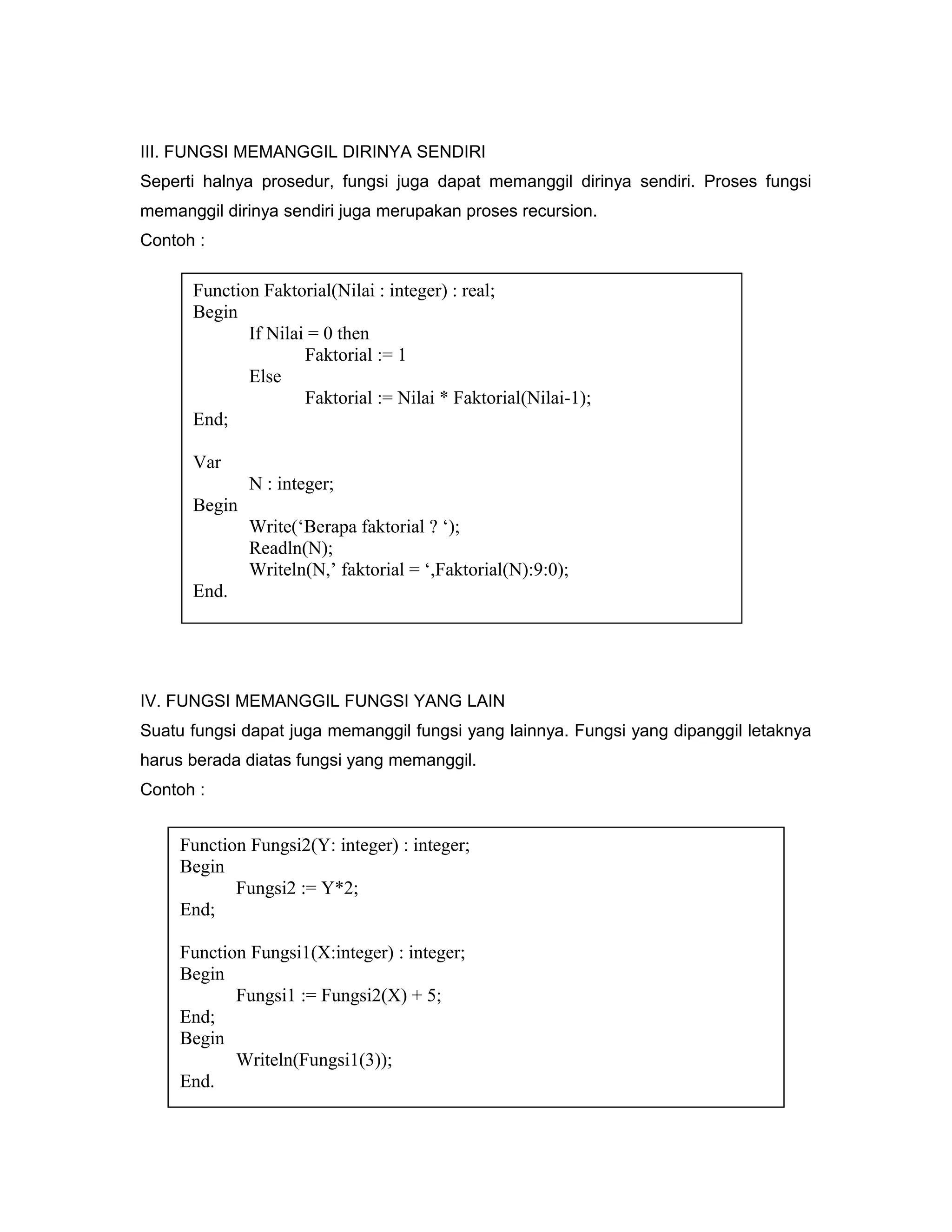 Dasar Pemrograman materi kuliah | PDF