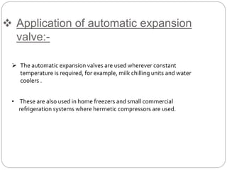 Presentation on Expansion Devices | PPTX