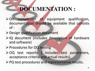 Qualification of High Performance Liquid Chromatography(HPLC) | PPTX