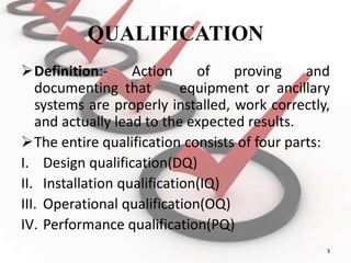 Qualification of High Performance Liquid Chromatography(HPLC) | PPTX