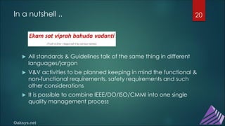 V&V Lessons Learnt under multiple Standards | PDF | Operating Systems | Computer Software and ...