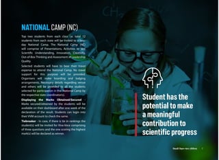 vvm brochure (this is for vidhyarthi who do vigyan manthan.) | PDF