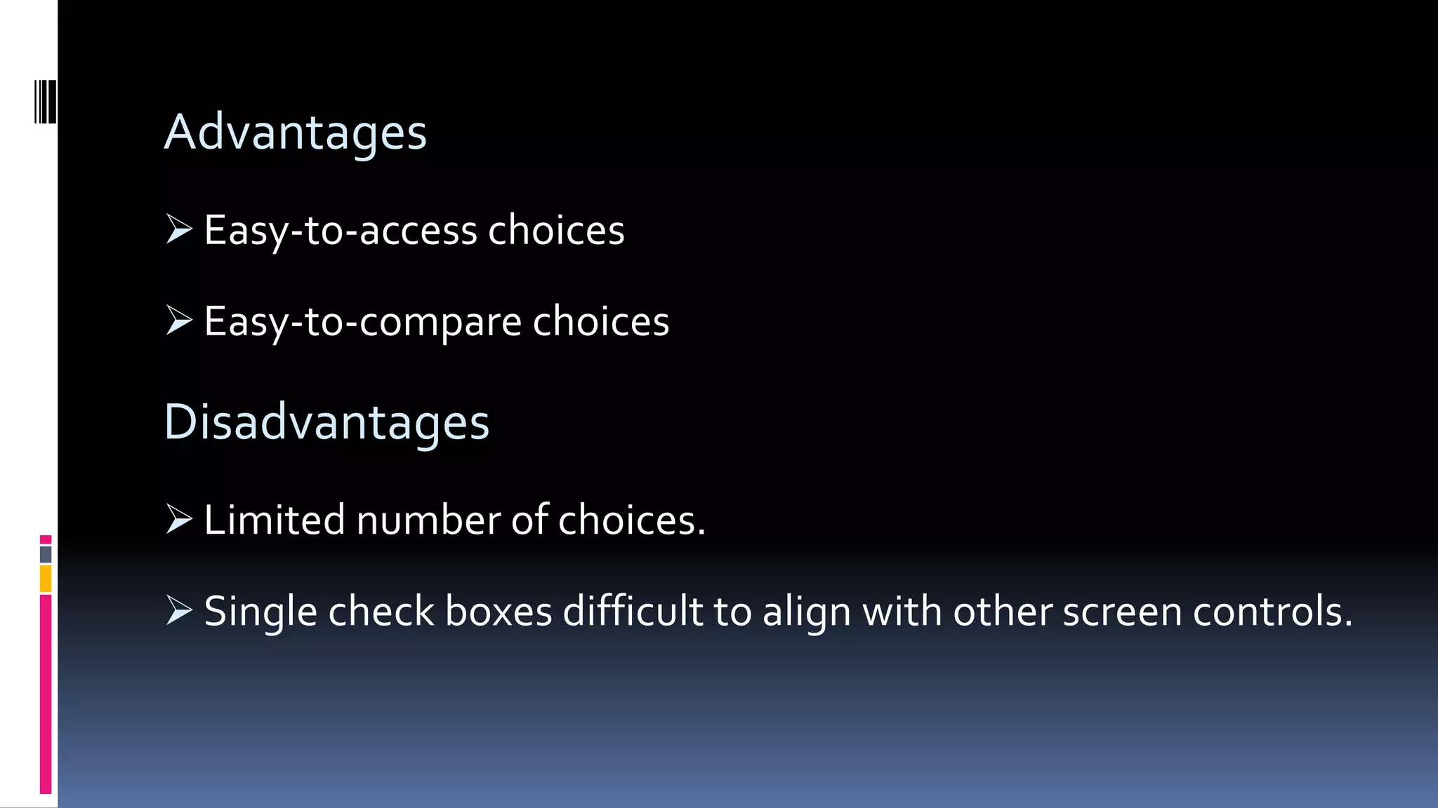 Screen based controls in HCI | PPTX