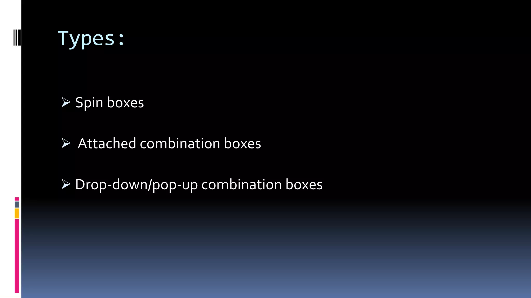 Screen based controls in HCI | PPTX