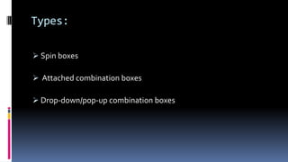 Screen based controls in HCI | PPTX