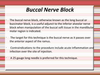 Mandibular Nerve Block - By Dr Saikat Saha | PPT