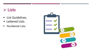 Mechanics of style | PPTX