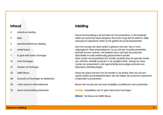 VVV Groningen visual merchandising manual | PDF