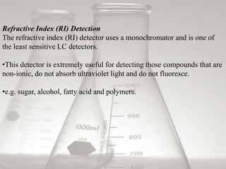 HIGH PERFORMANCE LIQUID CHROMATOGRAPHY (HPLC) | PPTX