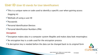 Data Privacy and Security in Clinical Data Management | PPTX