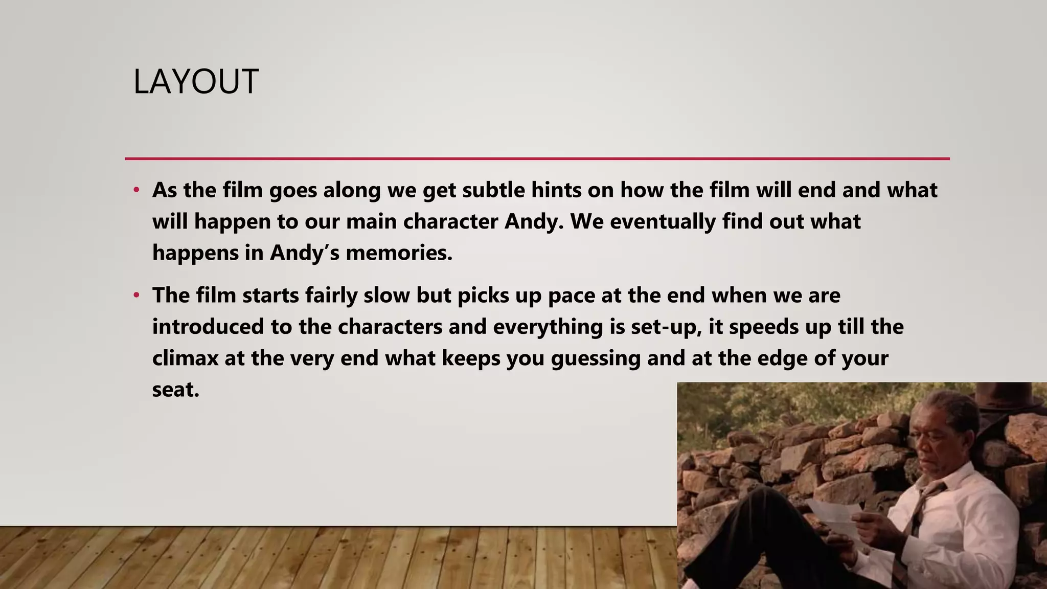 Shawshank redemption analysis | PPTX