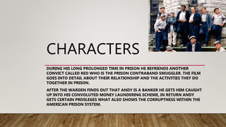 Shawshank redemption analysis | PPTX
