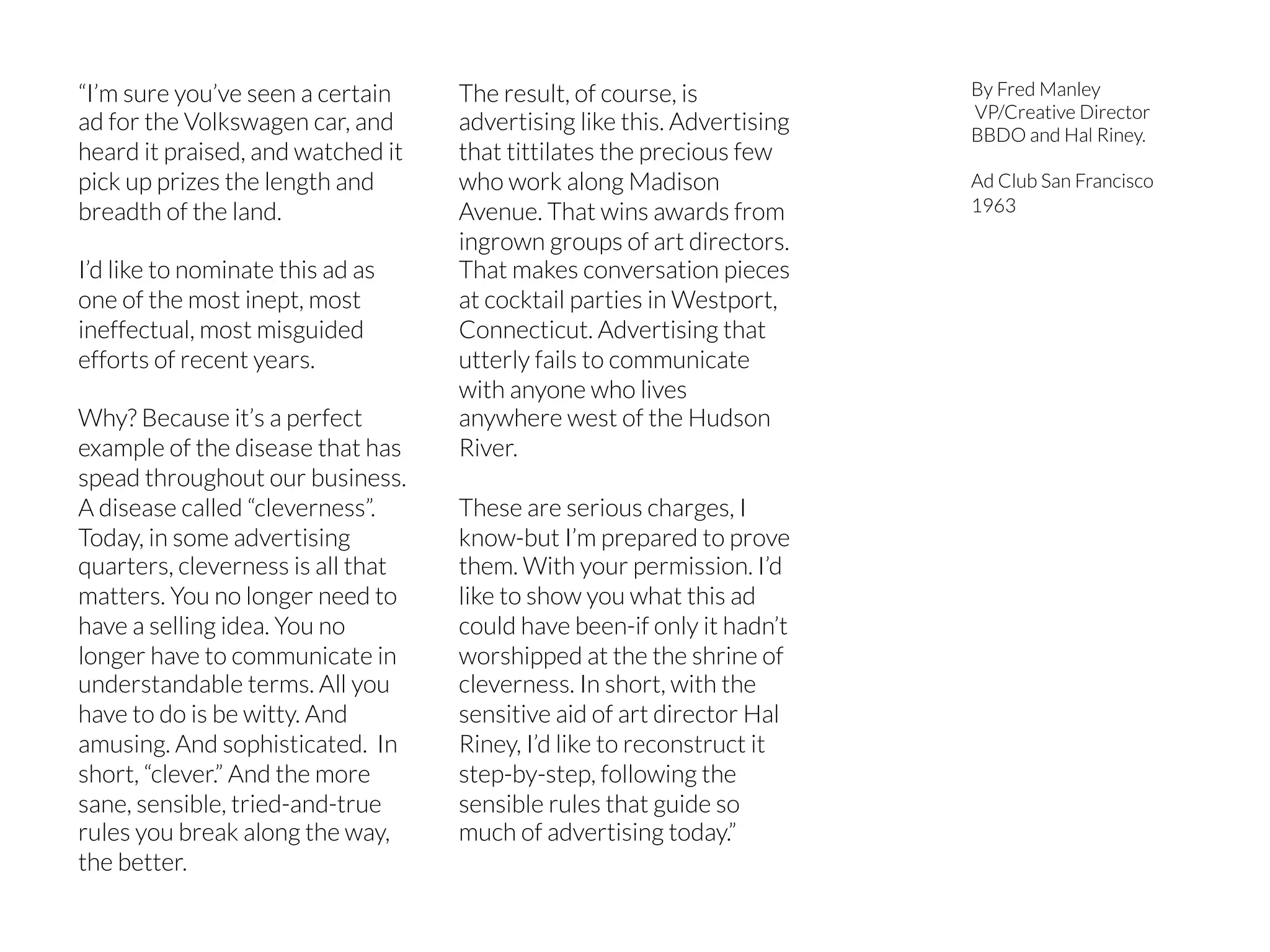 Nine Ways to Improve an Ad | PDF