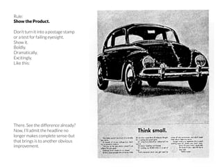 Nine Ways to Improve an Ad | PDF