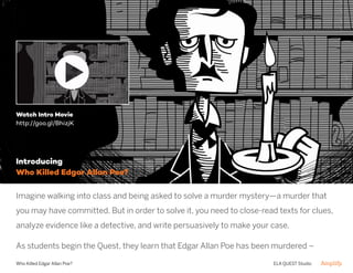 Who Killed Edgar Allan Poe Quest | PDF