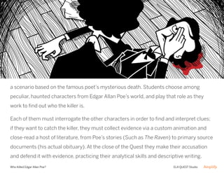 Who Killed Edgar Allan Poe Quest | PDF