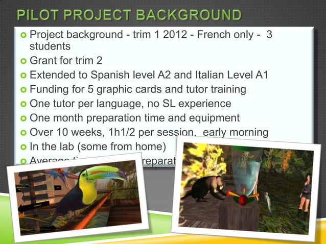 Immersive Language Pilot Project | PPT