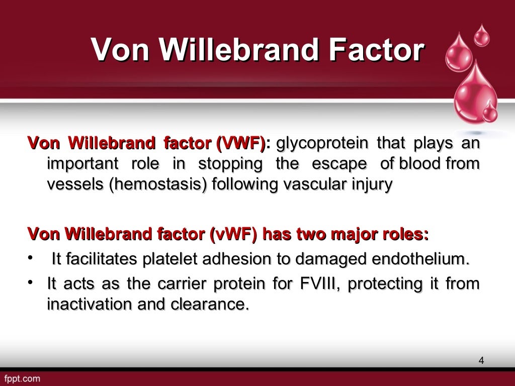 Von Willebrand Disease