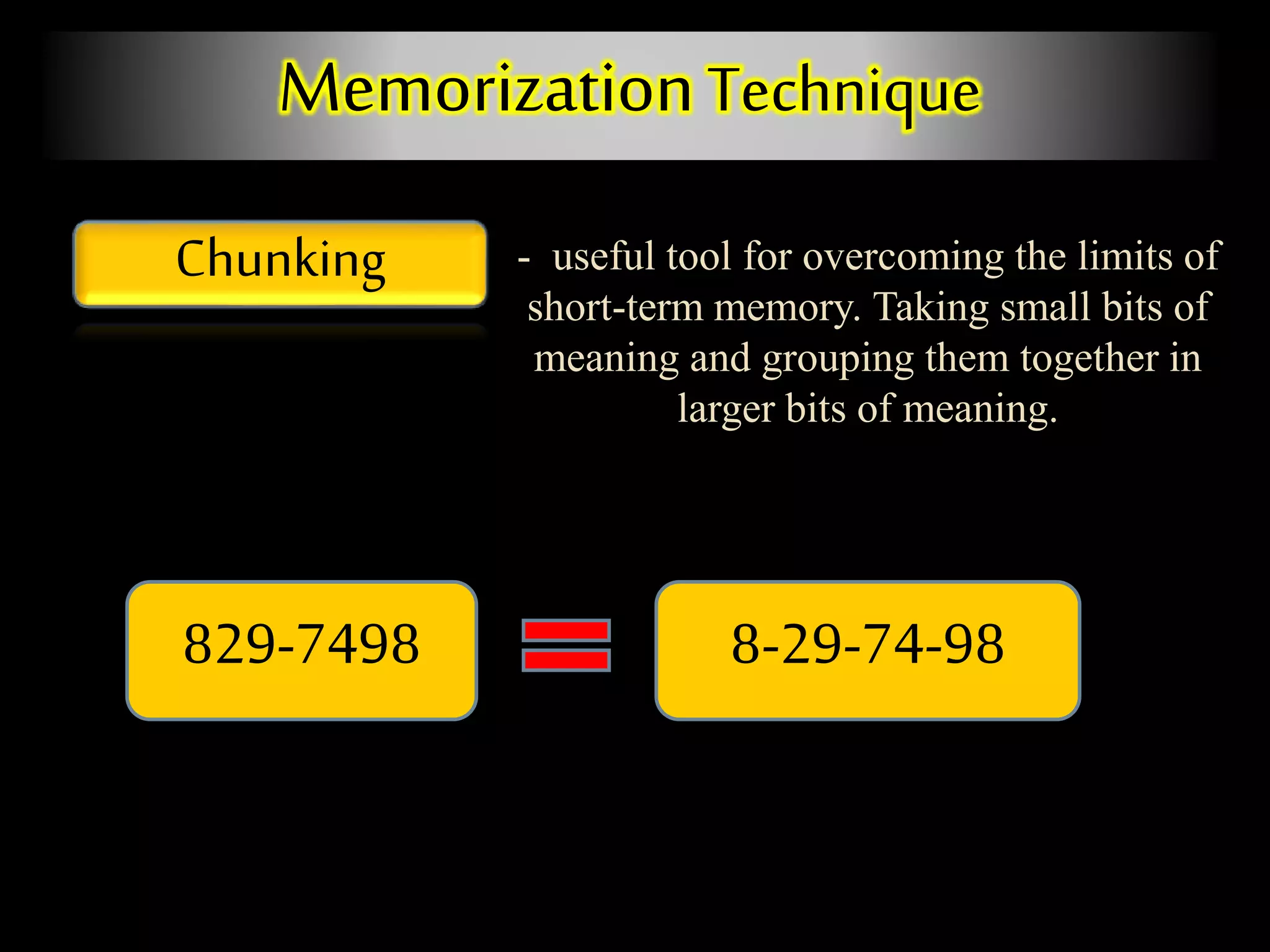 Memory and Forgetting - Psychology | PPSX