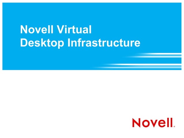 Novell Virtual Desktop Infrastructure | PDF | Operating Systems | Computer Software and Applications