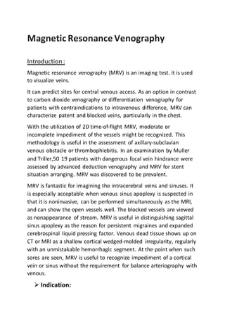 Venography | PDF
