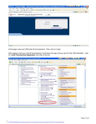 Vwo Training Manual | PDF