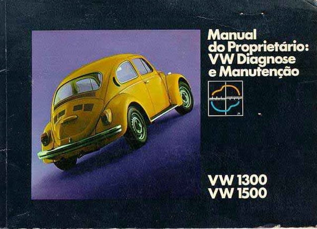 Vw sedan fusca manual do proprietario 1300 1500 | PDF
