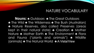 Talking Naturally About Nature, Lesson 2 of Misused and Misunderstood ...