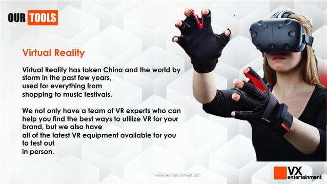 VX Entertainment | Rick Garson | PPT