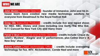 VX Entertainment | Rick Garson | PPT