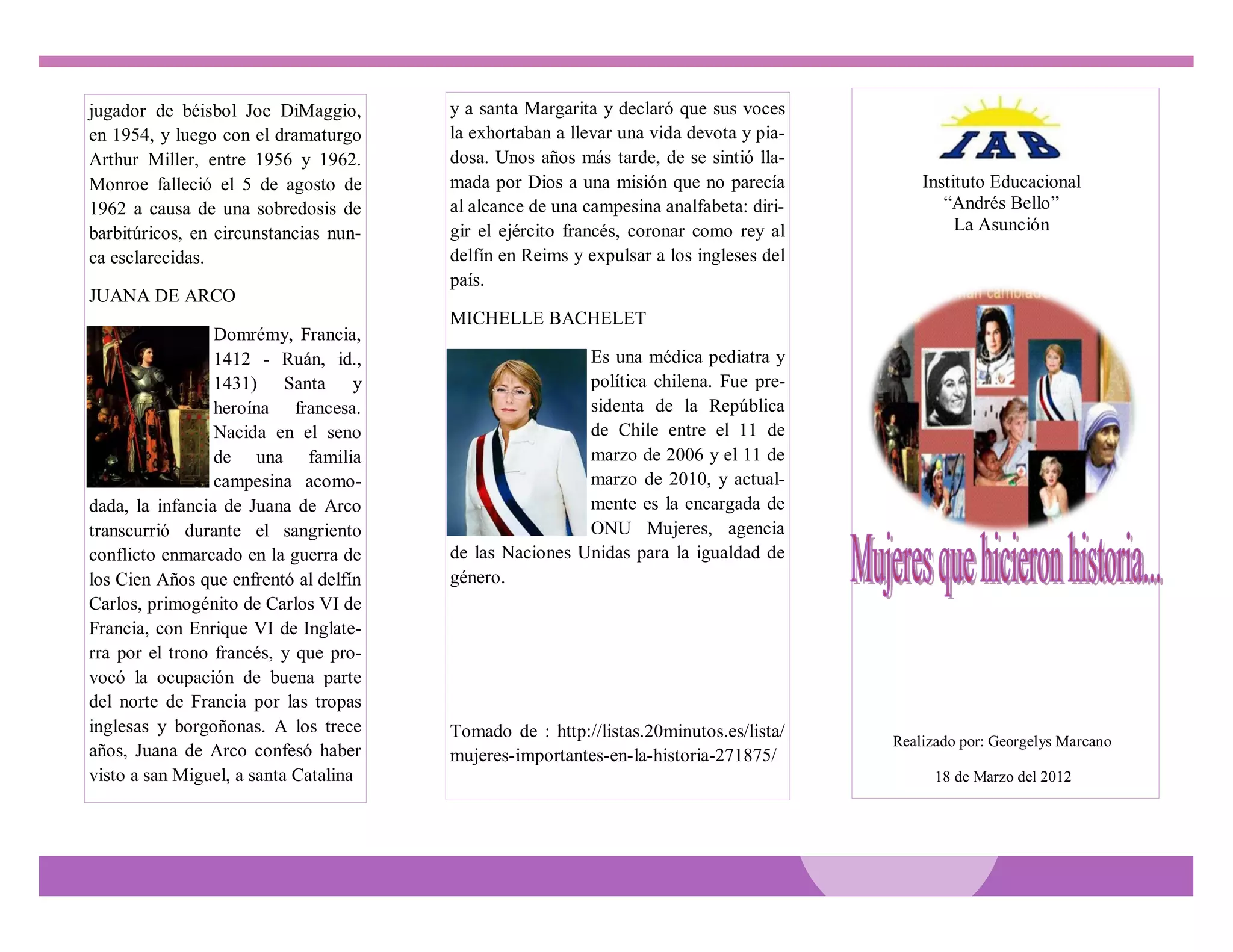 Modelo triptico | PDF