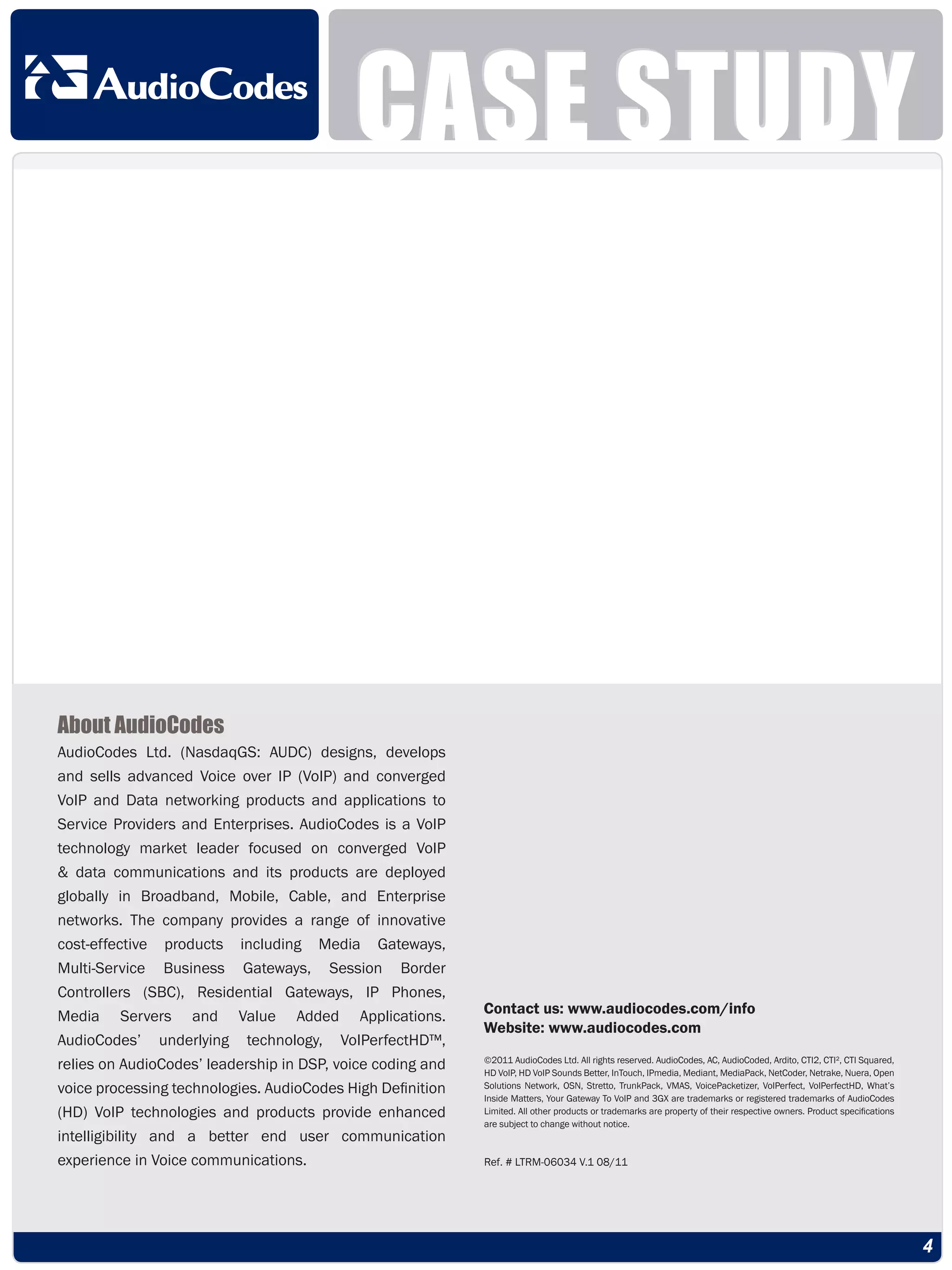 VXI case study | PDF