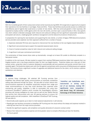 VXI case study | PDF