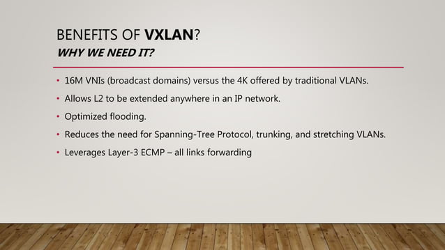 VXLAN | PPTX | Computer Networking | Computing