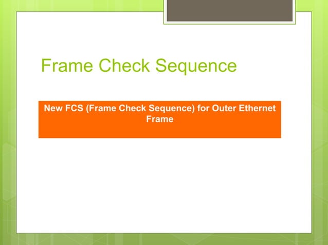 Vxlan frame format and forwarding | PPT