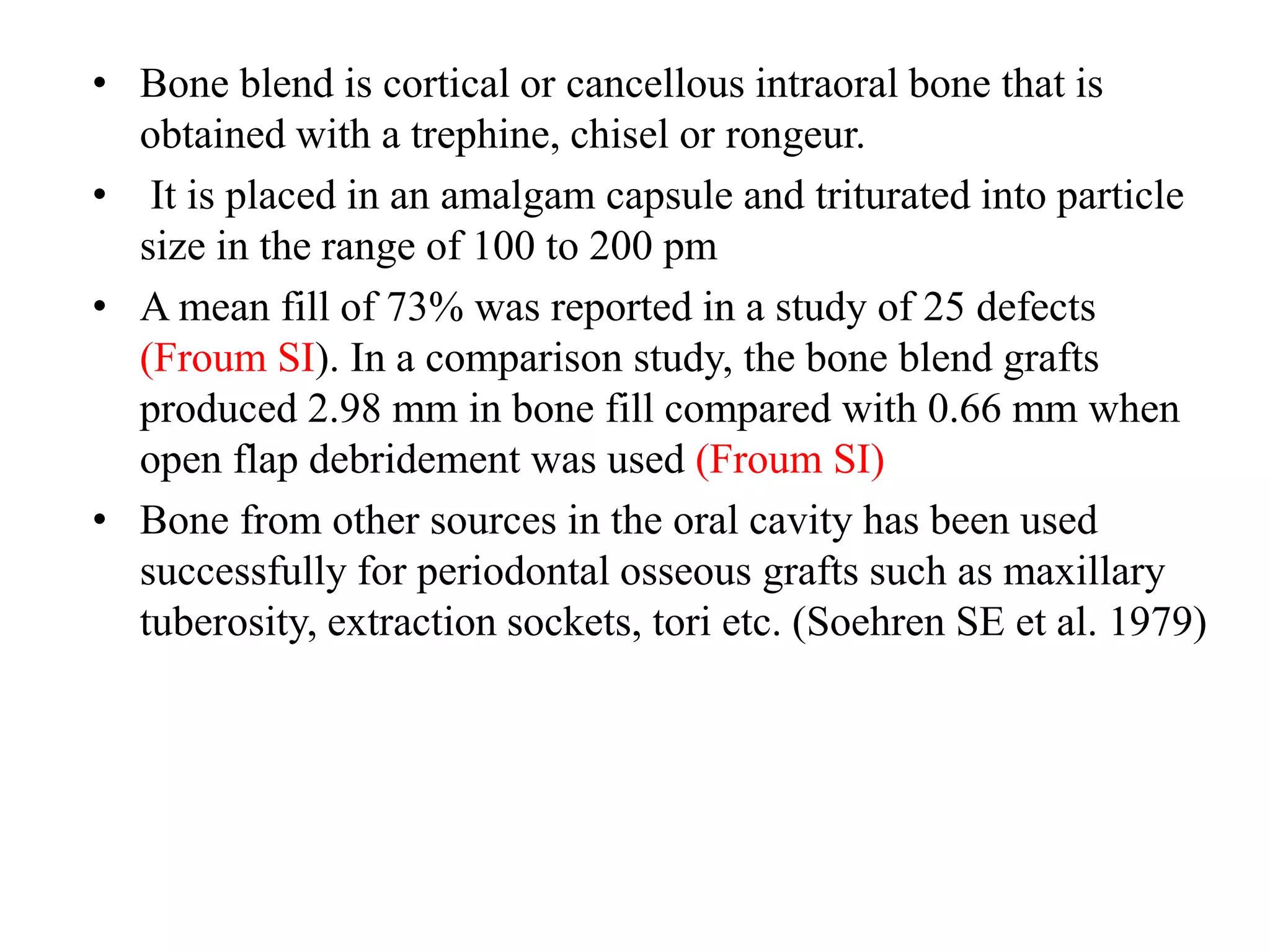 Bone grafts and periodontal | PPTX