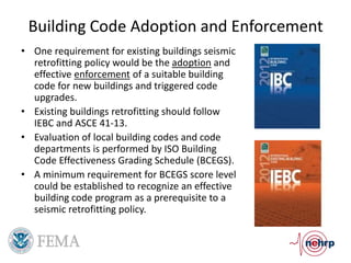 Considerations for Seismic Retrofitting | PPT