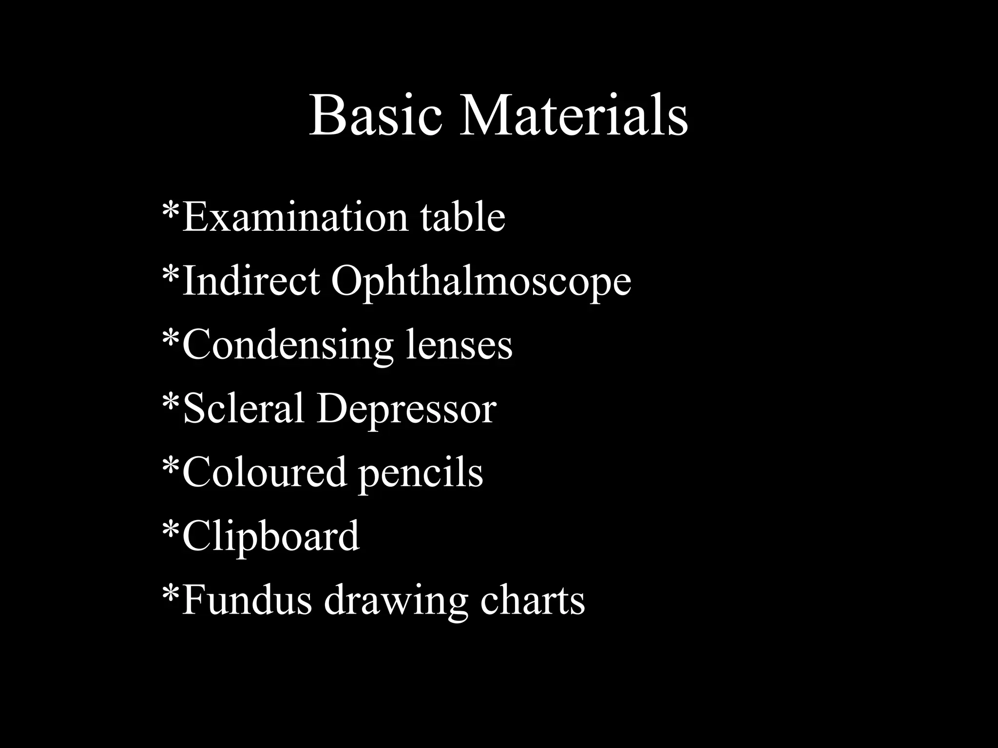 1FUNDUS_DRAWING of retina after complete examination | PPT