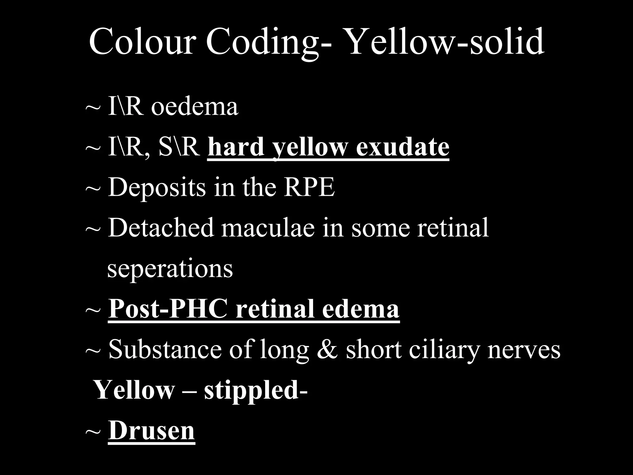 1FUNDUS_DRAWING of retina after complete examination | PPT