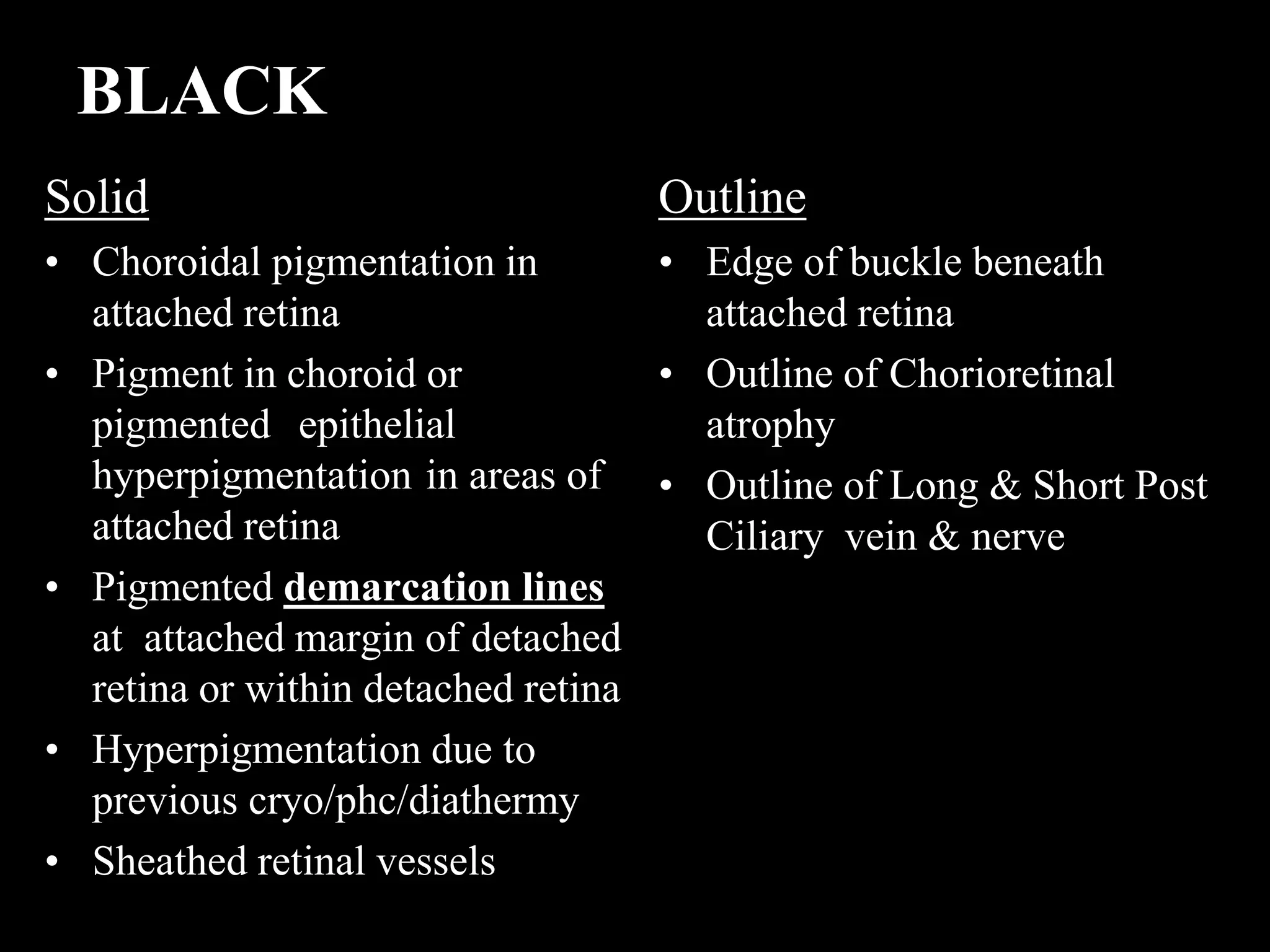 1FUNDUS_DRAWING of retina after complete examination | PPT