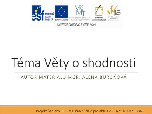 Vy 32 inovace_07_3_07_7_ma_vety_o_shodnosti | PPT