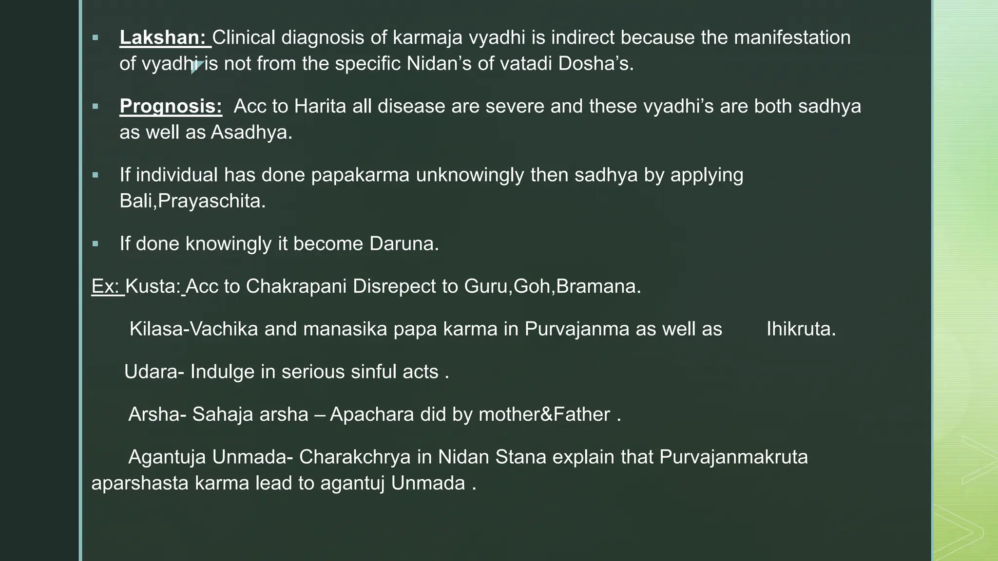 Vyadhi Bheda( Classification of diseases) Ayurveda | PPTX